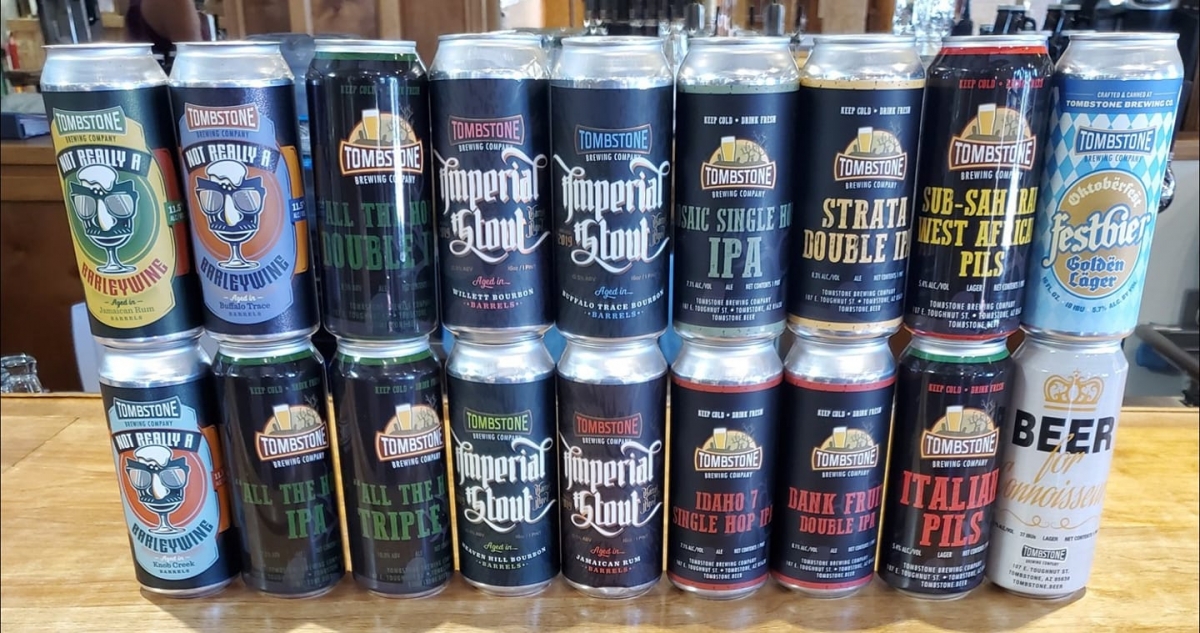 Our Beer | Tombstone Brewing Co.